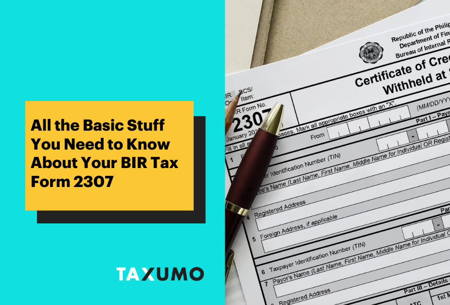 Guide for BIR Form 2307 for Tax Computation in the Philippines