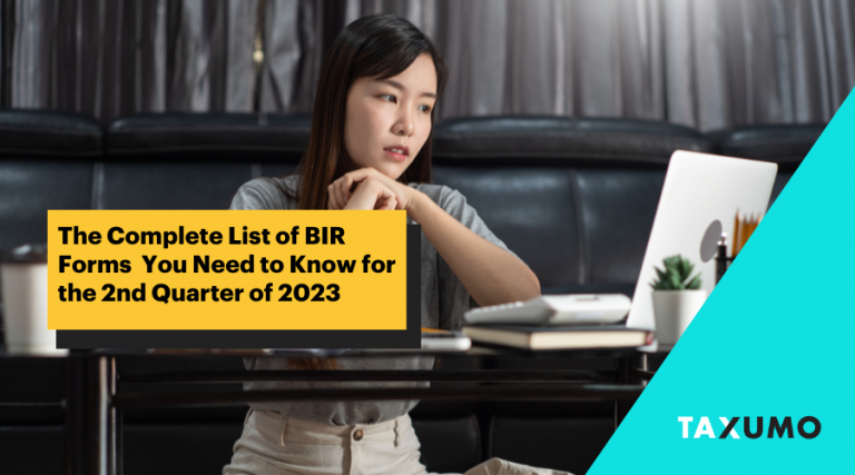 List of BIR Forms You Need to Know for Q2 of 2023
