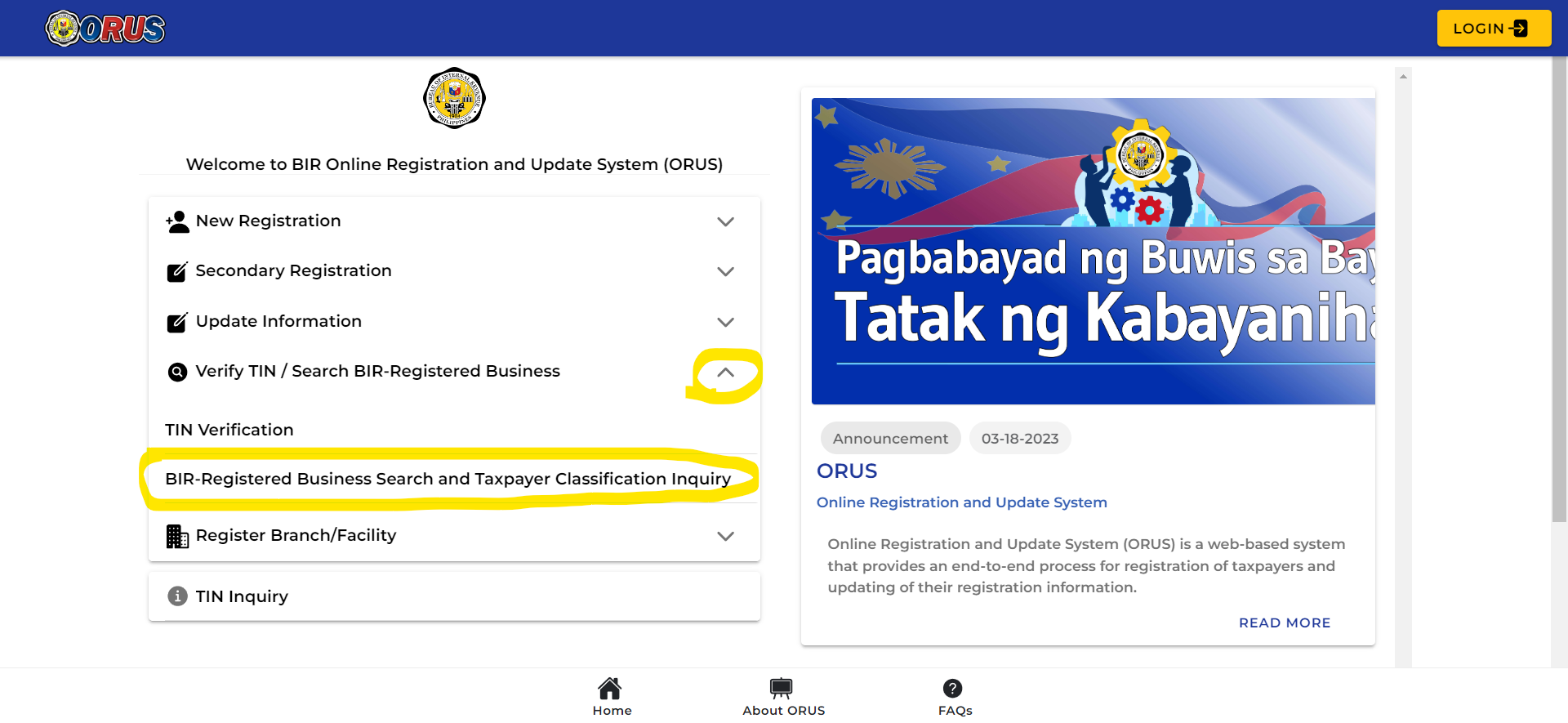 Easy Way To Check Your Taxpayer Classification | Taxumo - File & Pay ...