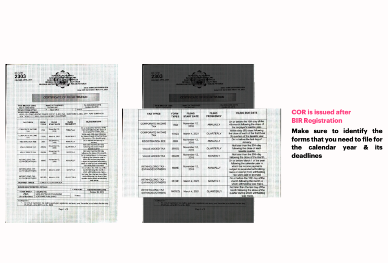 BIR Form 2303 - How to Get Your BIR Certificate of Registration