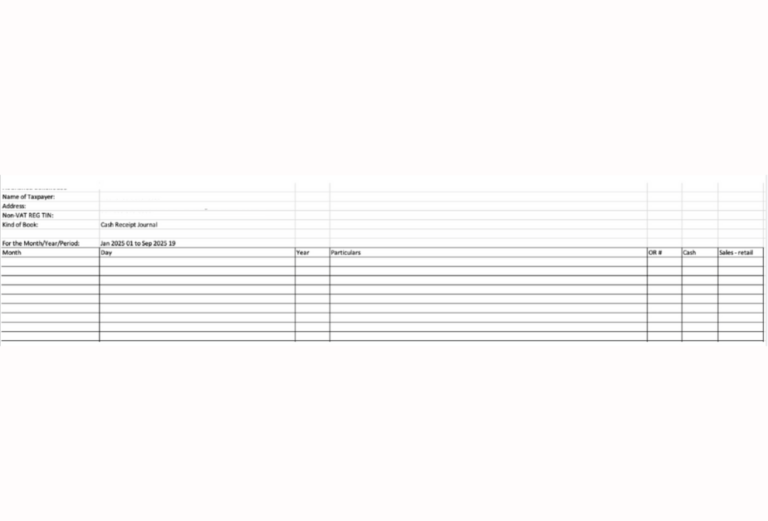 How to Register Loose-Leaf Books of Accounts in ORUS | Taxumo - File ...