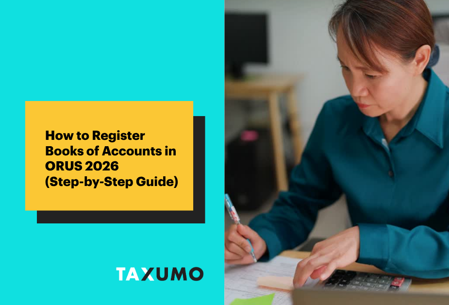 How to Register Books of Accounts in ORUS 2026 (Step-by-Step Guide)